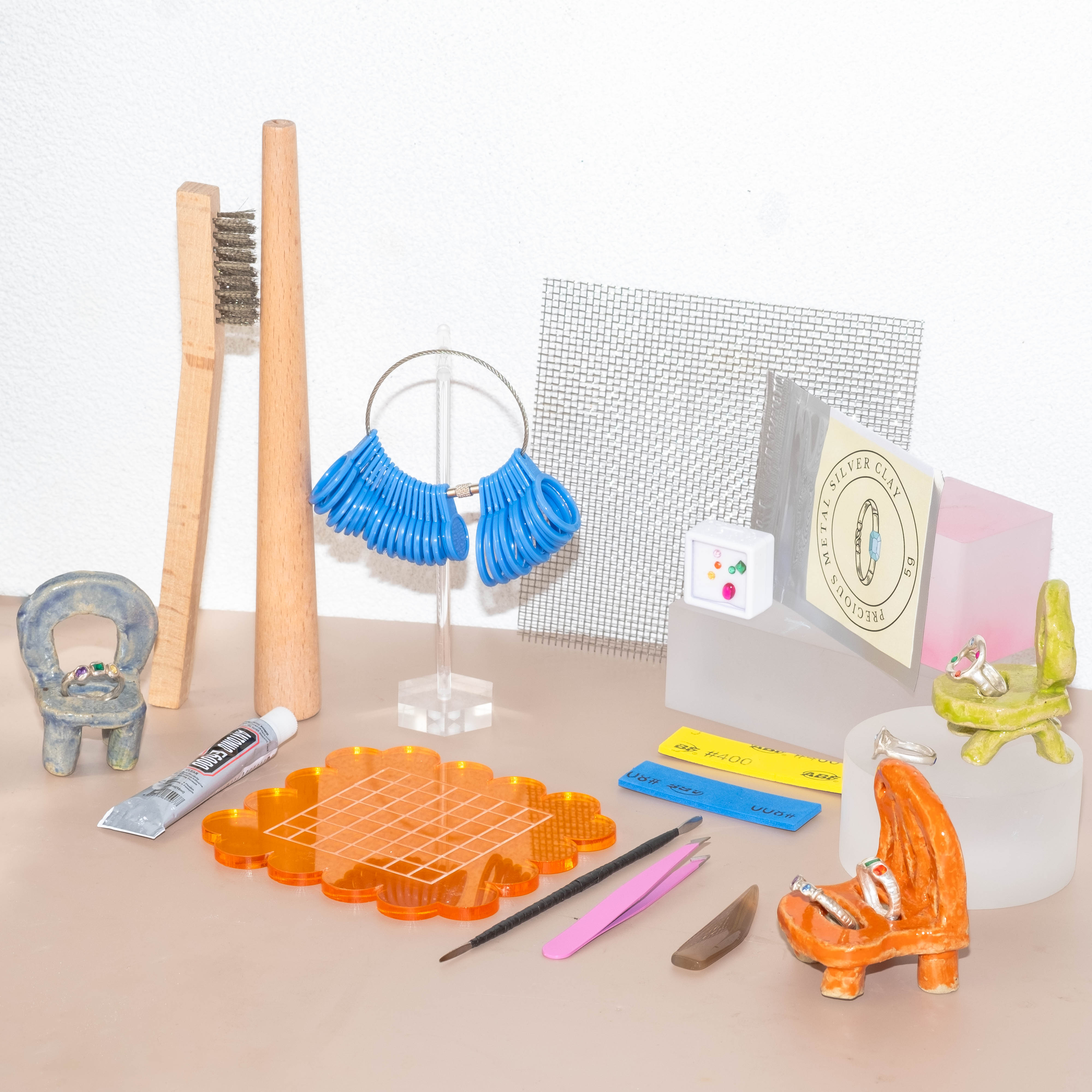 Dazzling DIY Silver Ring Kit | Handcraft Metal Clay – FunkyFunYou