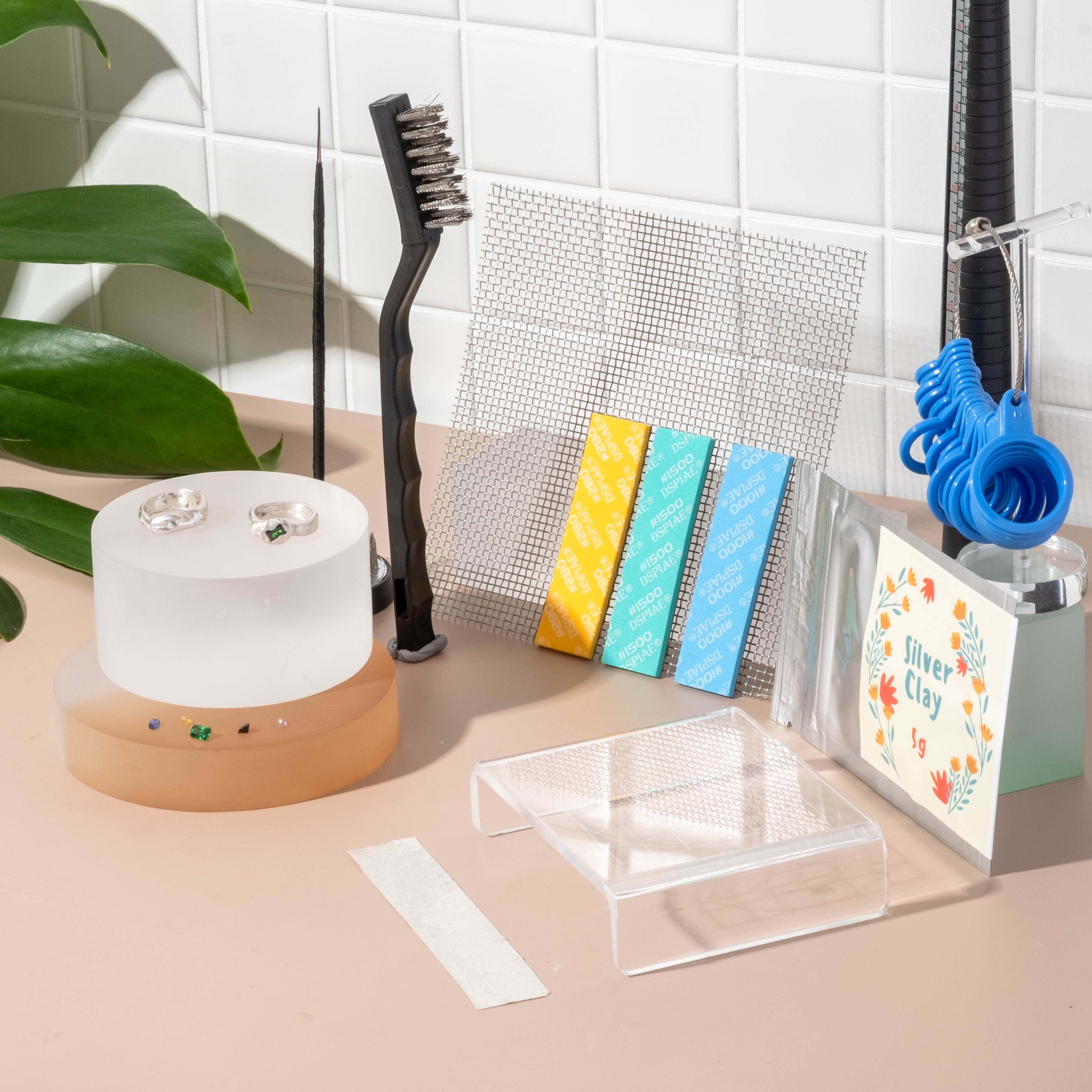 Dazzling DIY Silver Ring Kit | Handcraft Metal Clay – FunkyFunYou